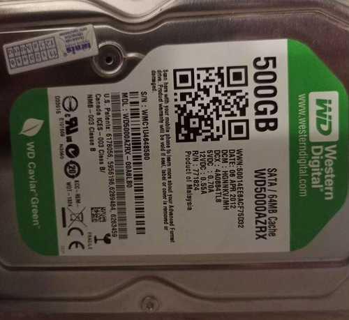 Жесткий диск WD5000azrx