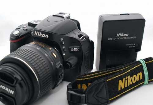 Зеркальный фотоаппарат Nikon D5100 kit 18-55 af-s