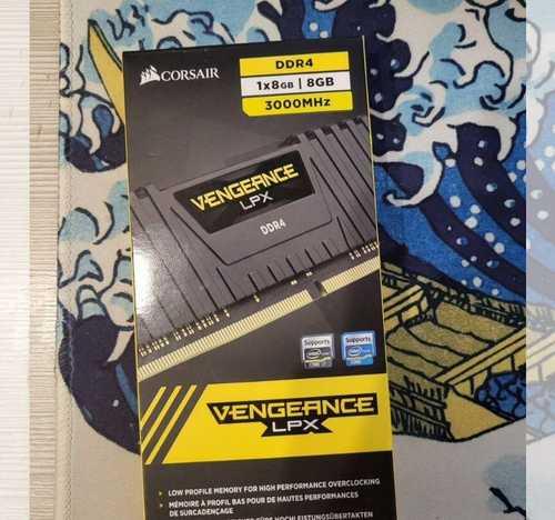 Corsair vengeance lpx ddr4 3000 MHz 1x8GB