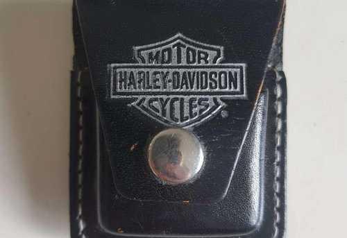 Harley Davidson чехол для зажигалки Zippo + зажиг