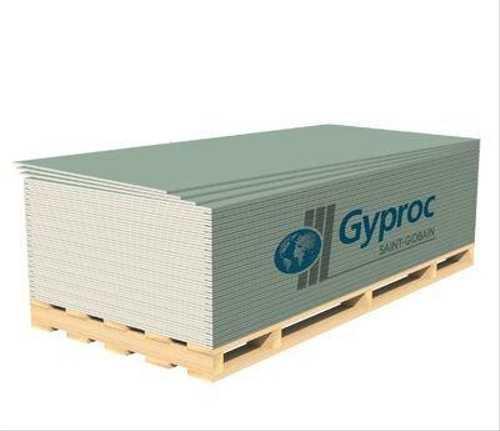 Гклв Gyproc Аква Стронг 2500х1200х15 мм