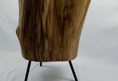 Пенек, стол из дерева