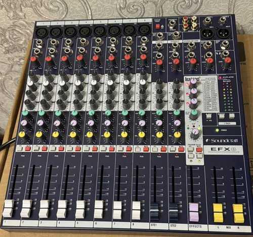 Микшерный пульт soundcraft efx 8