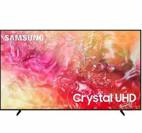 Телевизор LED Samsung 75" UE75DU7100uxru Crystal UHD Series 7, 4K Ultra HD, черный