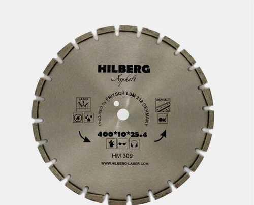 Диск алмазный по асфальту 400х25.4мм Hilberg HM309