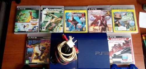 Sony PlayStation 3 с дисками