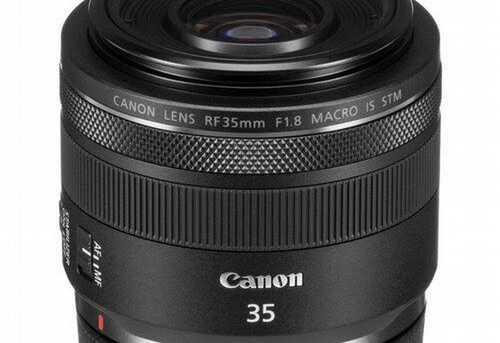 Объектив Canon RF 35mm f/1.8 Macro IS STM,Новый