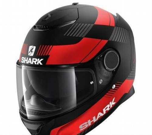 Шлем Shark Spartan 1.2 Strad MAT Black/Red