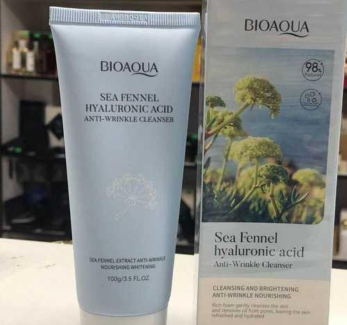 Пенка для умывания Bioaoua Sea Fennel Hyaluronic