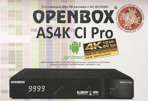 Спутниковый ресивер Openbox AS4K CI Pro