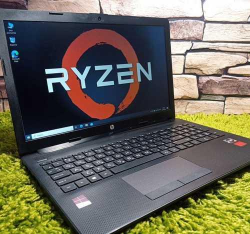 Игровой HP Ryzen 3200 8Gb SSD 2-видеокарты FullHD