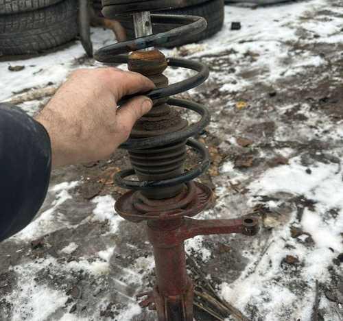 Стойки приора в сборе перед зад