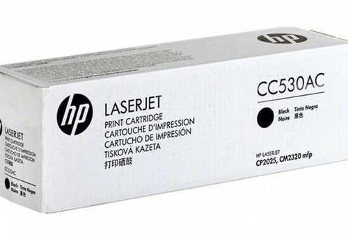 Оригинальный лазерный картридж HP CC530AC 304A чёр