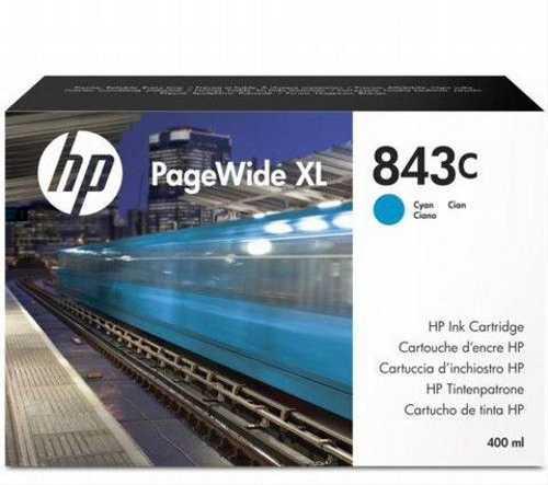 HP 843C с голубыми чернилами (C1Q66A)