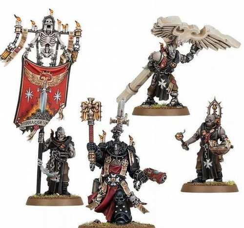 Warhammer black templars мини-армия в разобраном с