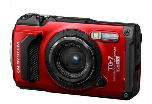 Цифровая фотокамера Olympus TG-7 Red