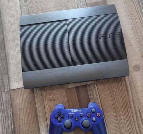 Прошитая Sony PlayStation 3 super slim+лучшие игры