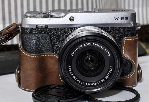 Фотоаппарат Fujifilm X-E3 kit пробег 3000