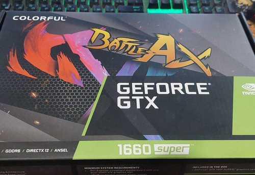 Коробка от видеокарты Colorful GTX 1660 Super 6GB