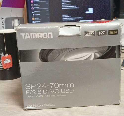 Tamron SP 24 70 2.8 nikon Di VC USD