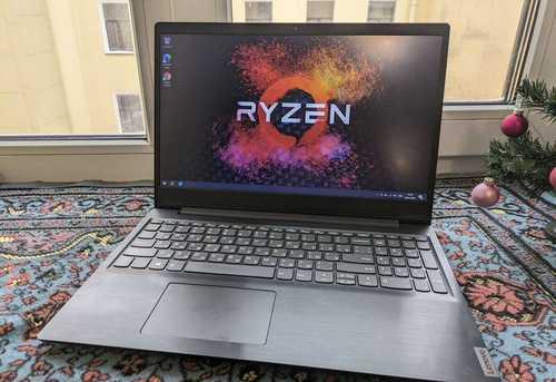 15,6" Мощный ноутбук Lenovo Ryzen 5/8gb/SSD/FHD