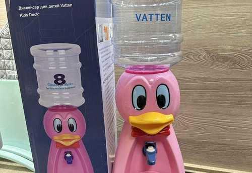 Кулер для воды детский Vatten утенок