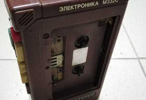 Кассетный магнитофон Электроника М332С