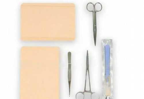 Учебный набор хирурга для ушивания ран портокит