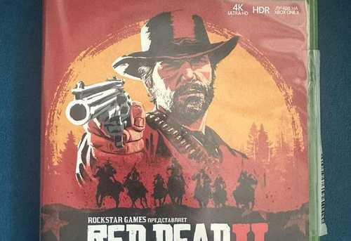 Диск Red Dead Redemption 2 для Xbox