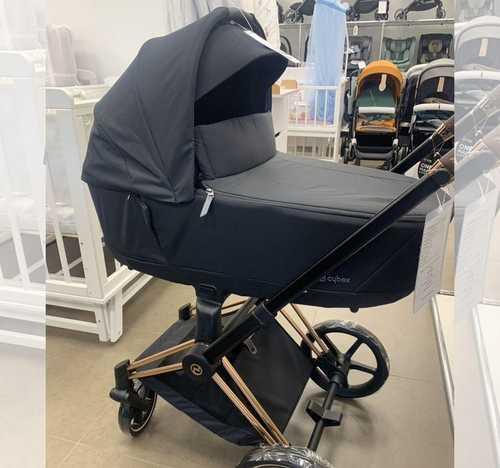 Коляска 2в1/3в1 Cybex Priam IV sepia black