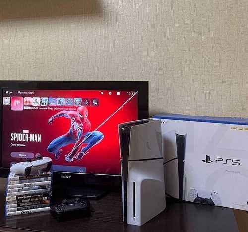 Sony playstation 5 ps5 slim c дисководом