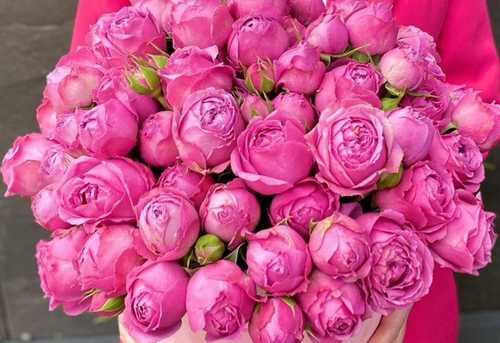 Цветочная композиция из роз на день матери