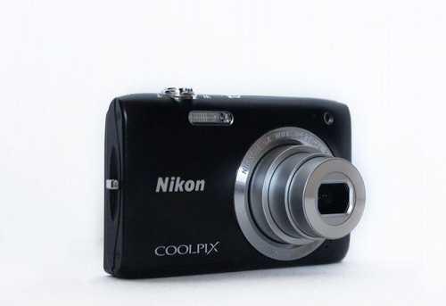 Фотоаппарат Nikon Coolpix S2800, полный комплект