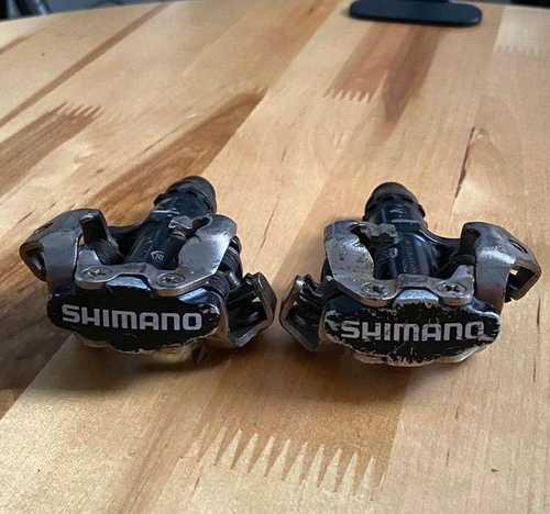 Контактные педали shimano m520