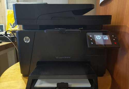 Цветной лазерный принтер HP LaserJetPro MFP M177fw