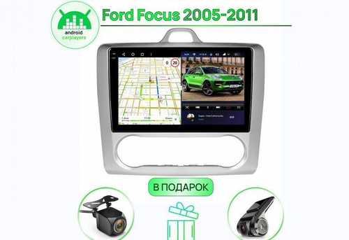 Магнитола 4.32 Ford Focus 2005-2011 климат Андроид