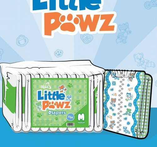 ABUniverse LittlePawz XL Подгузники для взрослых