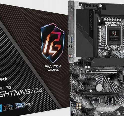 Материнская плата Asrock Z790 PG lightning/D4 Soc