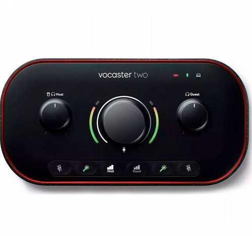 USB аудиоинтерфейс focusrite Vocaster Two Podcast