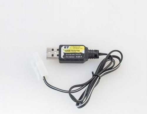 Зарядное устройство ET USB-9.6VTB для Ni-Cd/Ni-Mh