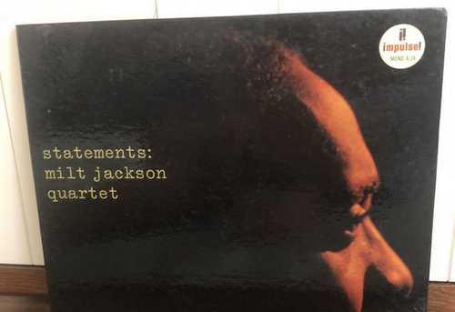 Milt Jackson Quartet – Statements, US, Impulse, NM