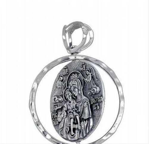 Нательная икона серебро, подвеска с иконой женская