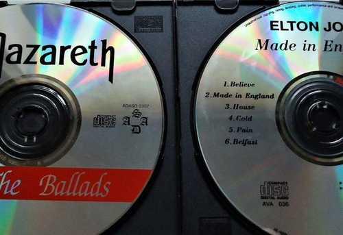 Музыкальные cd диски 4 шт