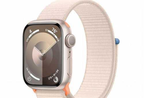 Apple Watch Series 9, 41mm, Sport Loop, Starlight
