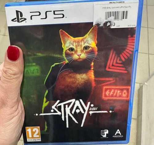 Диск для ps5 stray