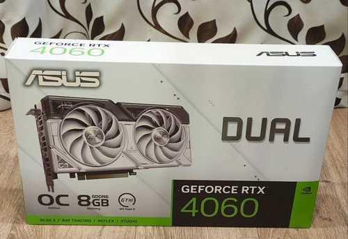 RTX 4060 Asus Dual White OC Гарантия / Обмен