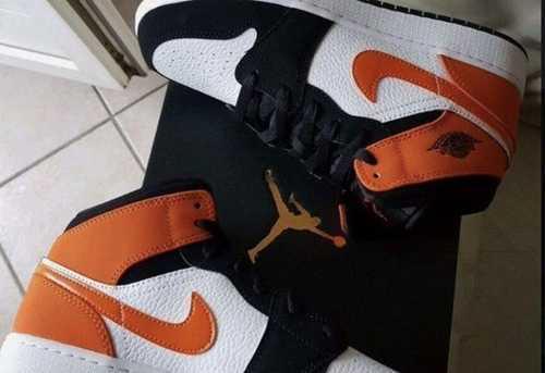Кроссовки Nike Air Jordan Orange (36-41)