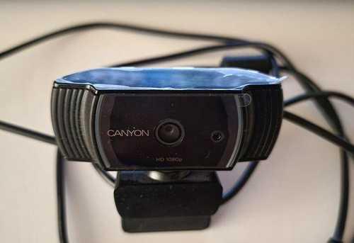 Веб-камера Canyon C5 1080P full HD 2 Мпикс