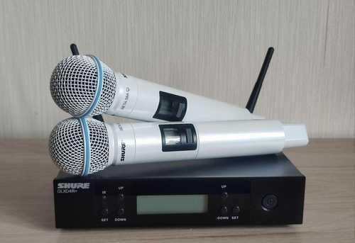 Микрофоны Shure Glxd4R Beta58A новые в коробке