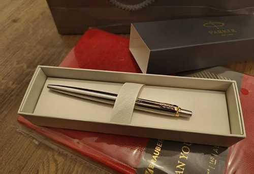 Подарочный набор ручка Parker ежедневник brauberg